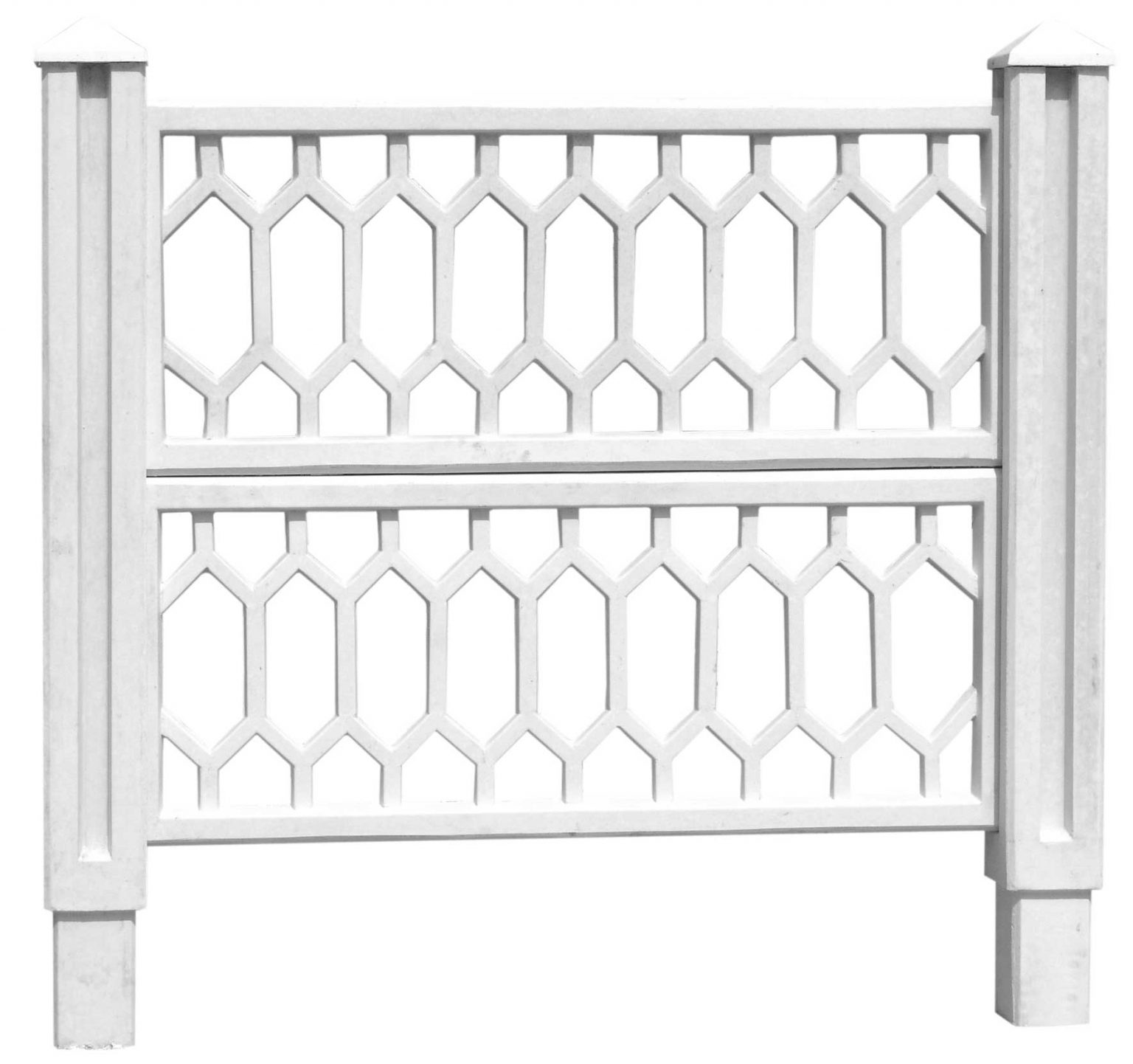 Concrete Double Honeycomb Fence - Ozkul